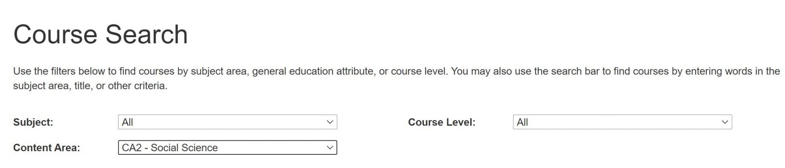 Registration FAQs | Undergraduate Programs